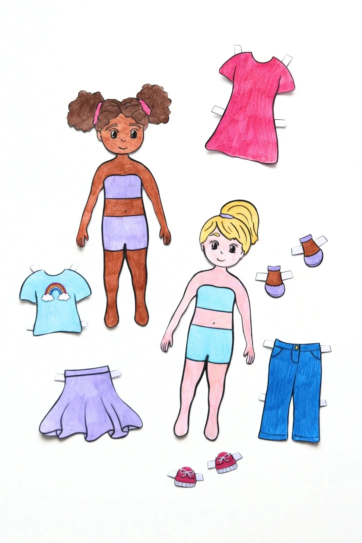 Free Printable DIY Paper Dolls — Gathering Beauty