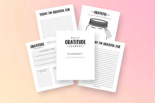 Free Printable Daily Gratitude Journal — Gathering Beauty