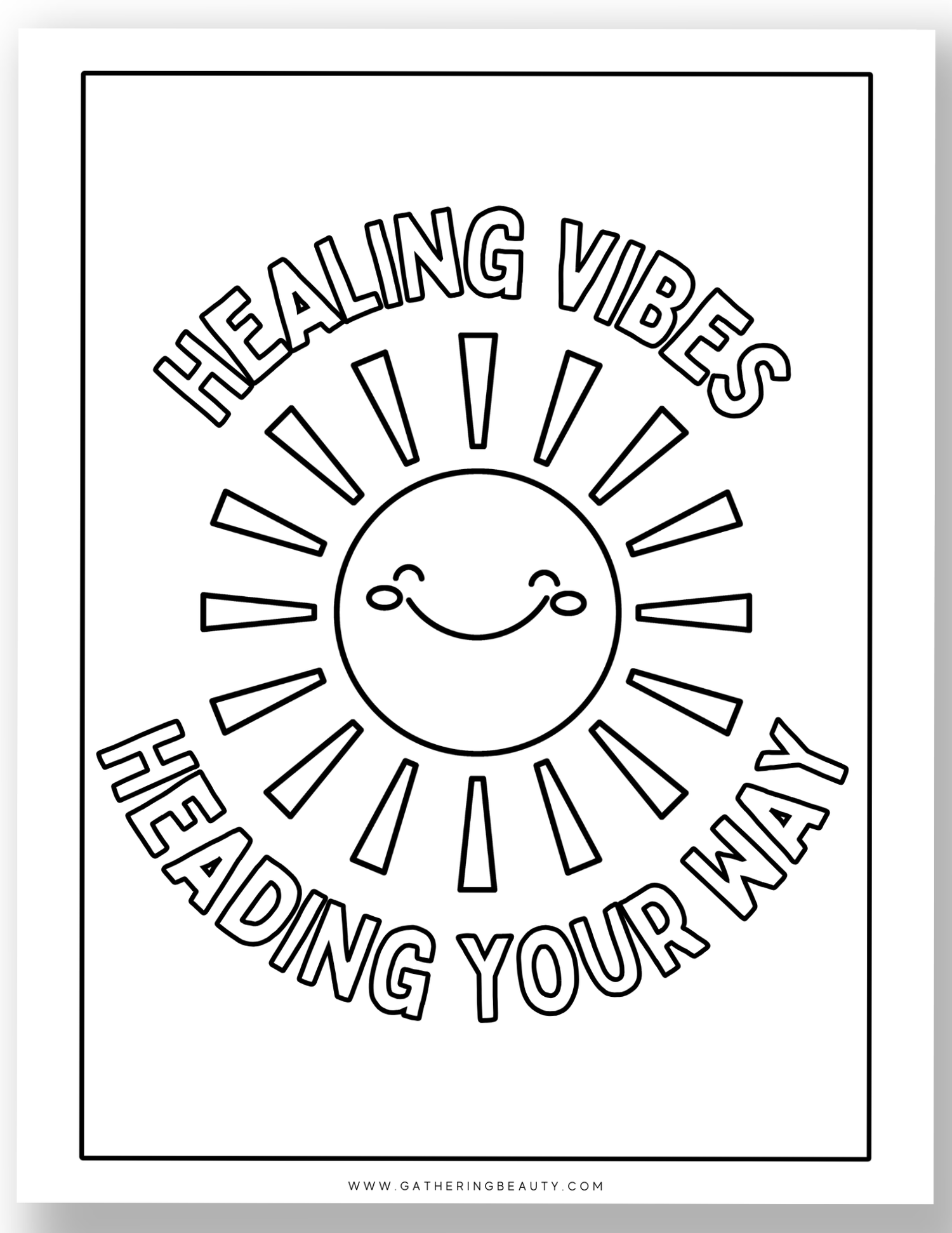 Free Printable Get Well Soon Colouring Pages — Gathering Beauty