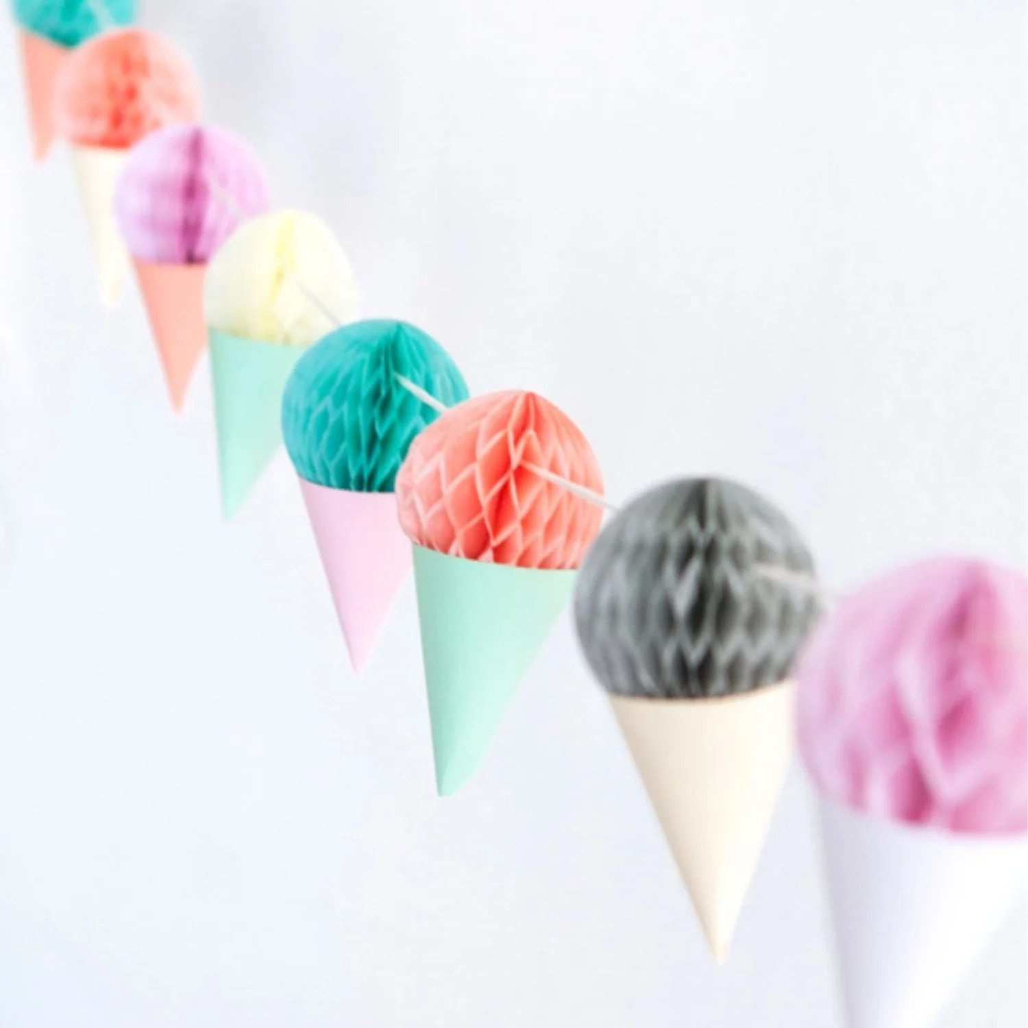 DIY Honeycomb Paper Decorations — Gathering Beauty