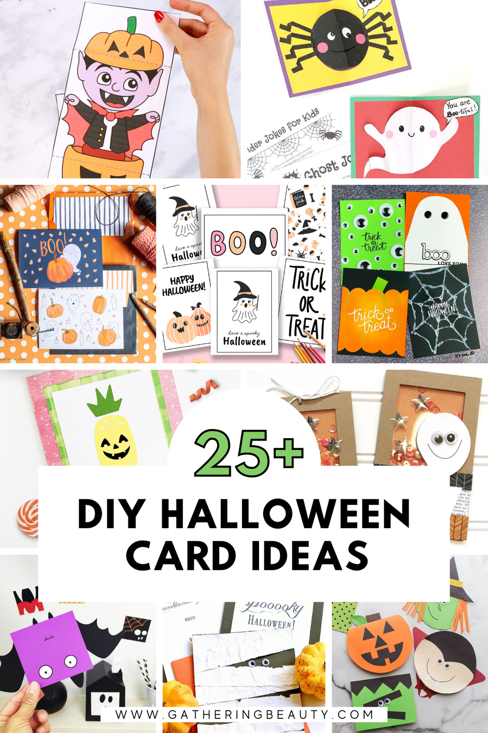 Cute DIY Halloween Cards — Gathering Beauty