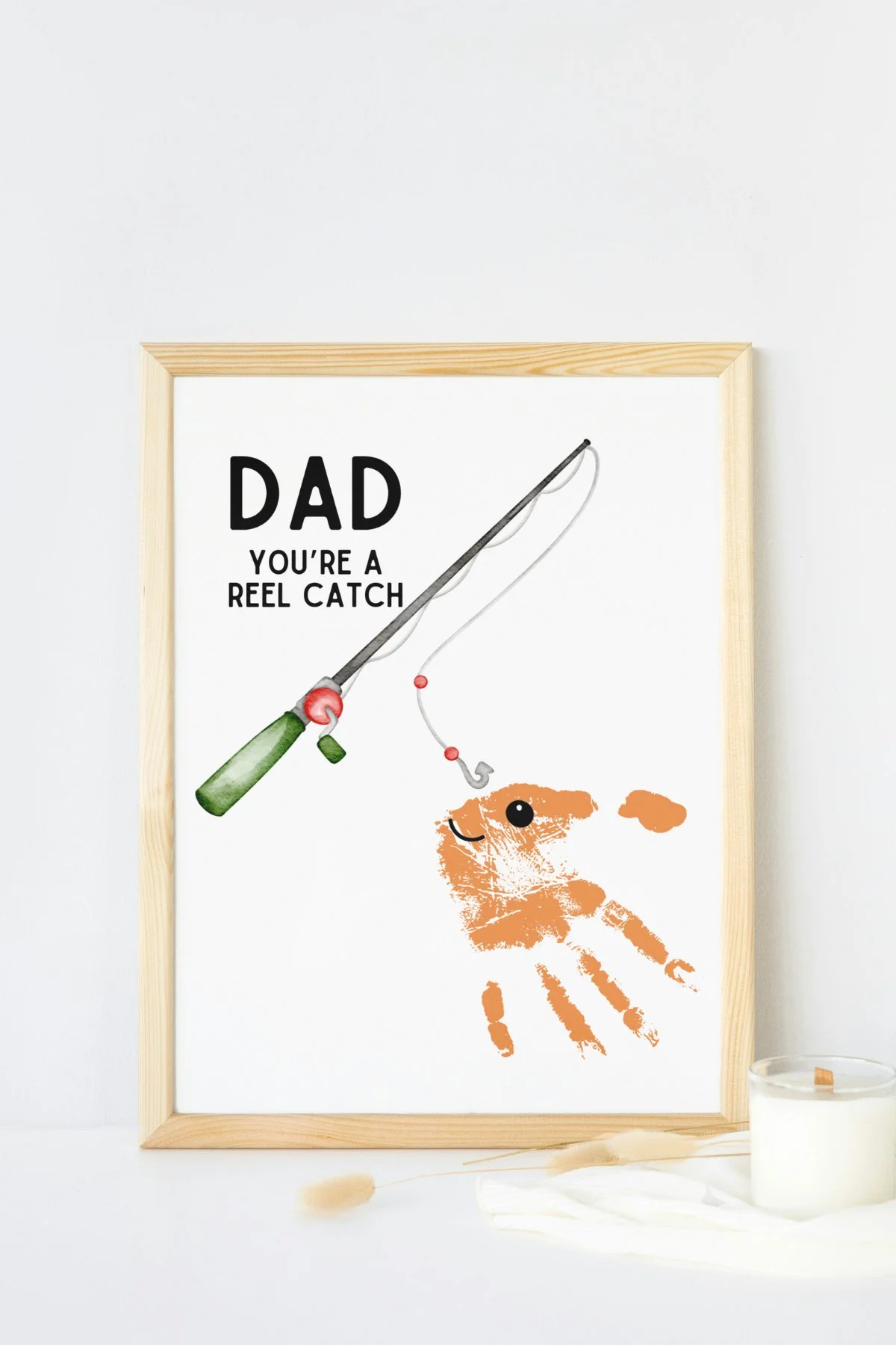 Father's Day Handprint Art Craft — Gathering Beauty