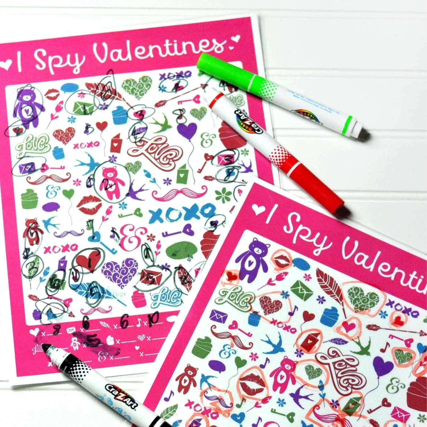 I Spy Valentines Printables — Gathering Beauty