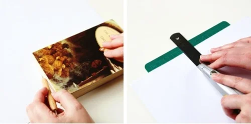 DIY SCRAPBOOK PAPER BOOK COVERS. — Gathering Beauty