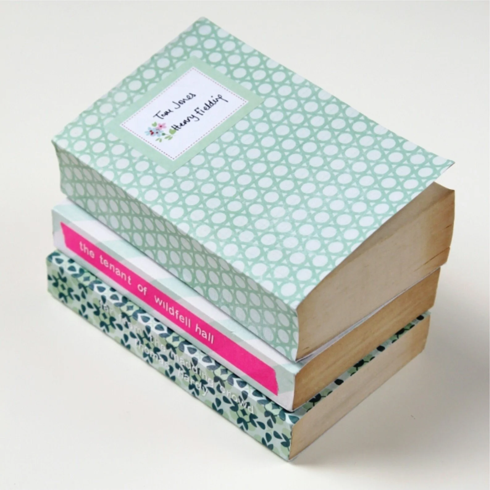 DIY SCRAPBOOK PAPER BOOK COVERS. — Gathering Beauty