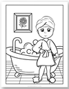 Printable Spa Day Colouring Pages — Gathering Beauty