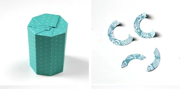 How To Make a DIY Paper Mug Gift Box — Gathering Beauty