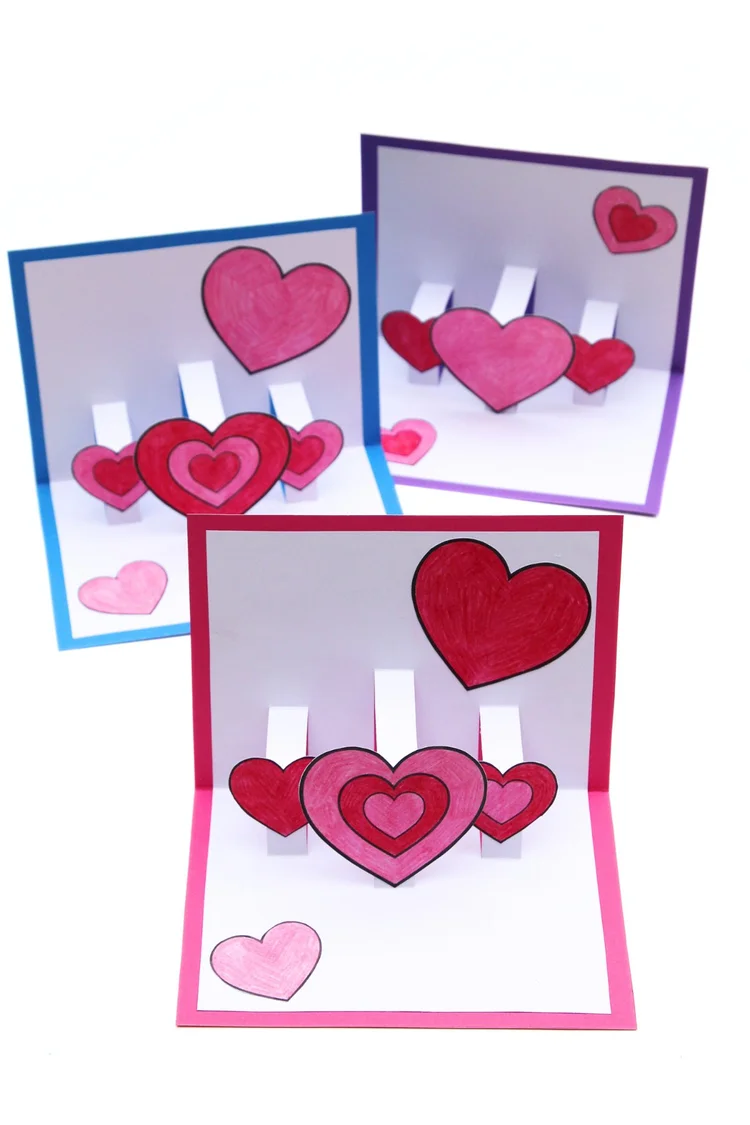 Printable Valentine's Day Pop-Up Card — Gathering Beauty