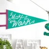 Easy DIY Felt Pennants — Gathering Beauty