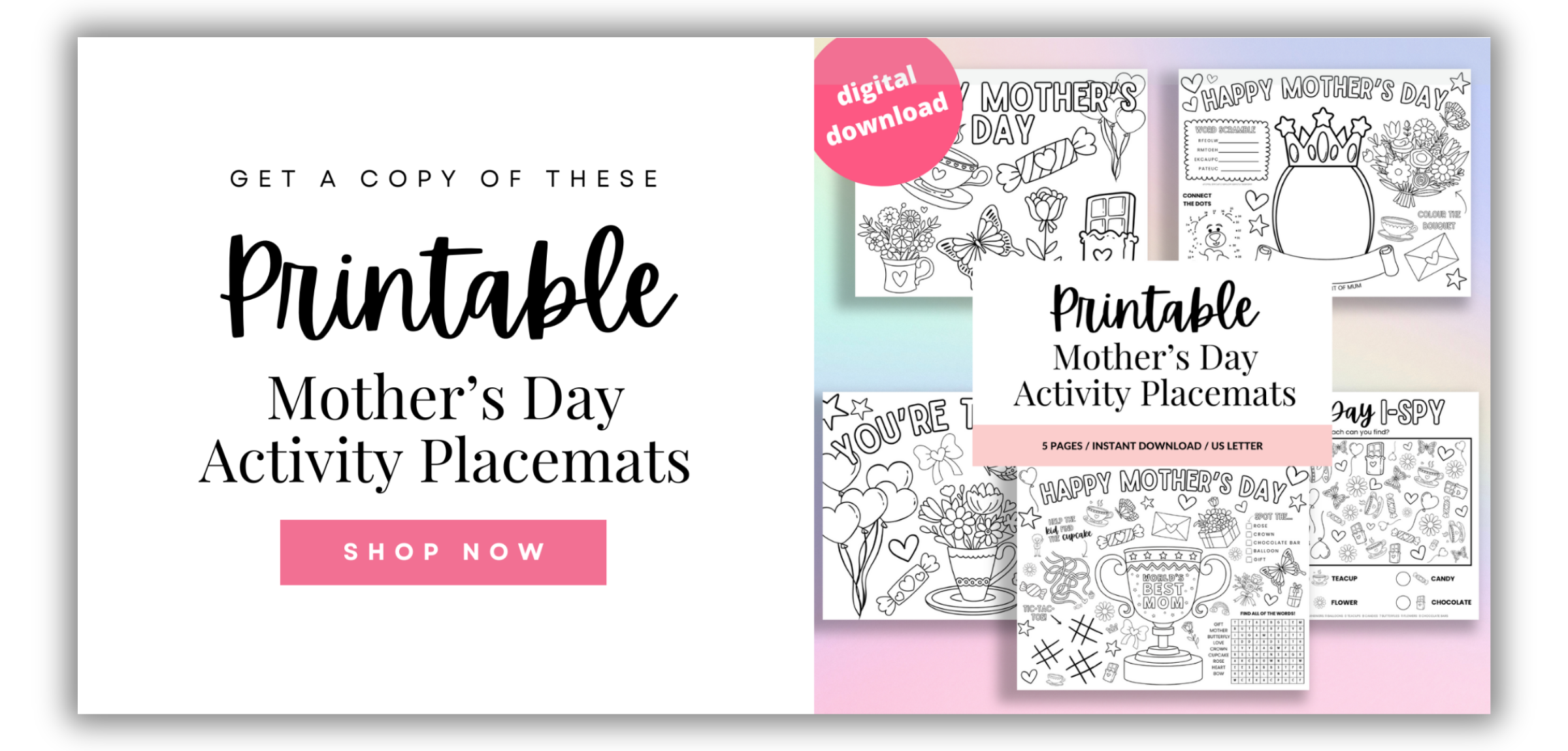 Free Printable Flower Bouquet — Gathering Beauty