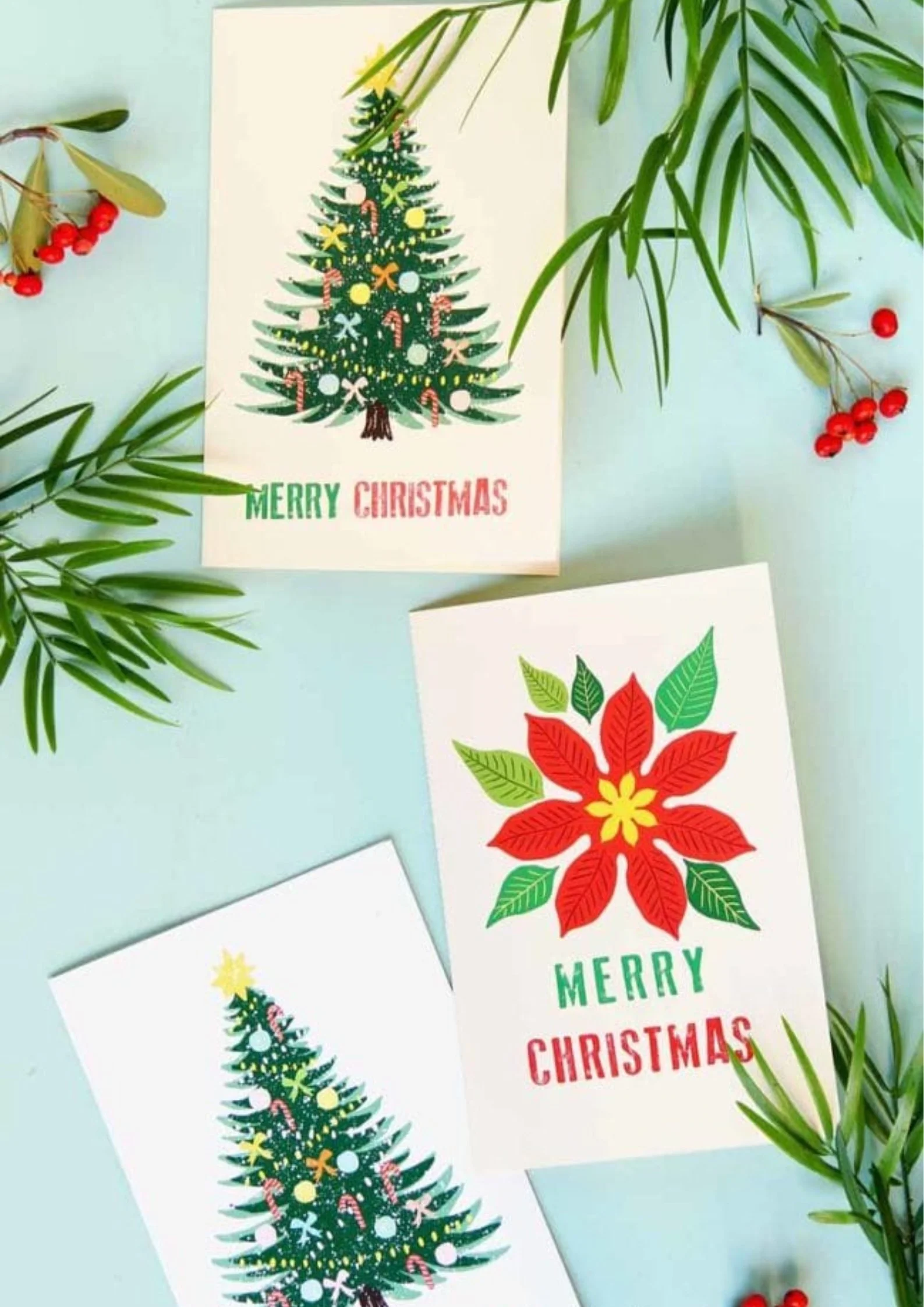 30+ Free Christmas Card Making Ideas — Gathering Beauty