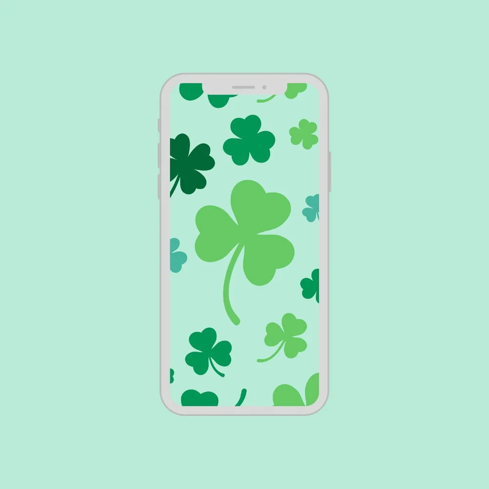 St. Patrick's Day Shamrock Wallpaper — Gathering Beauty