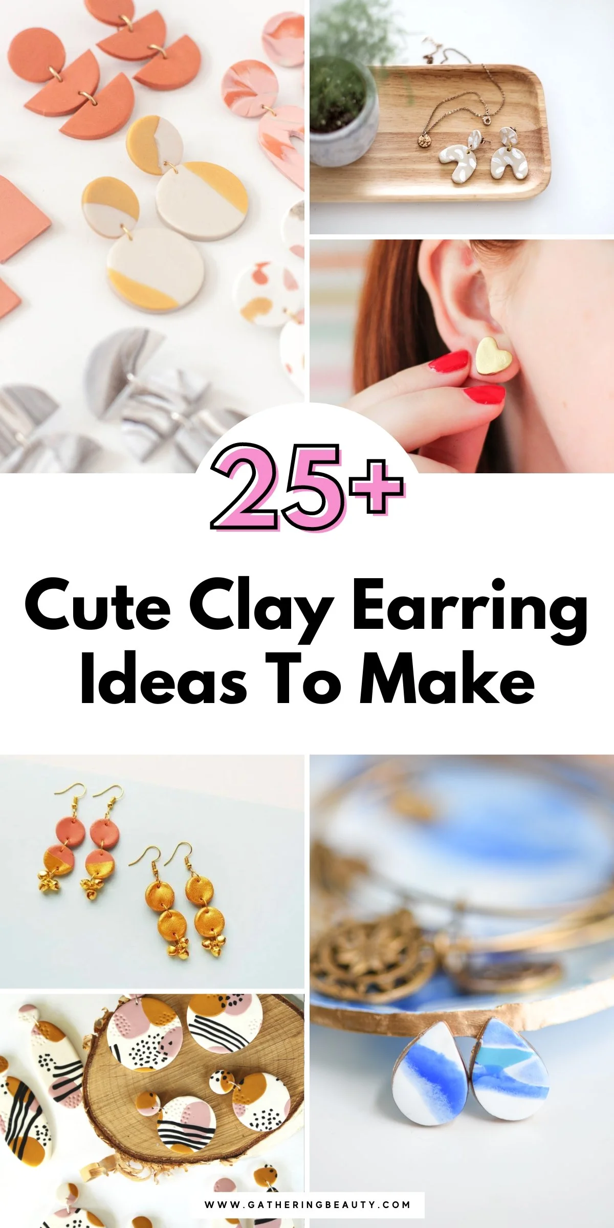 Cute Clay Earring Ideas To Make — Gathering Beauty