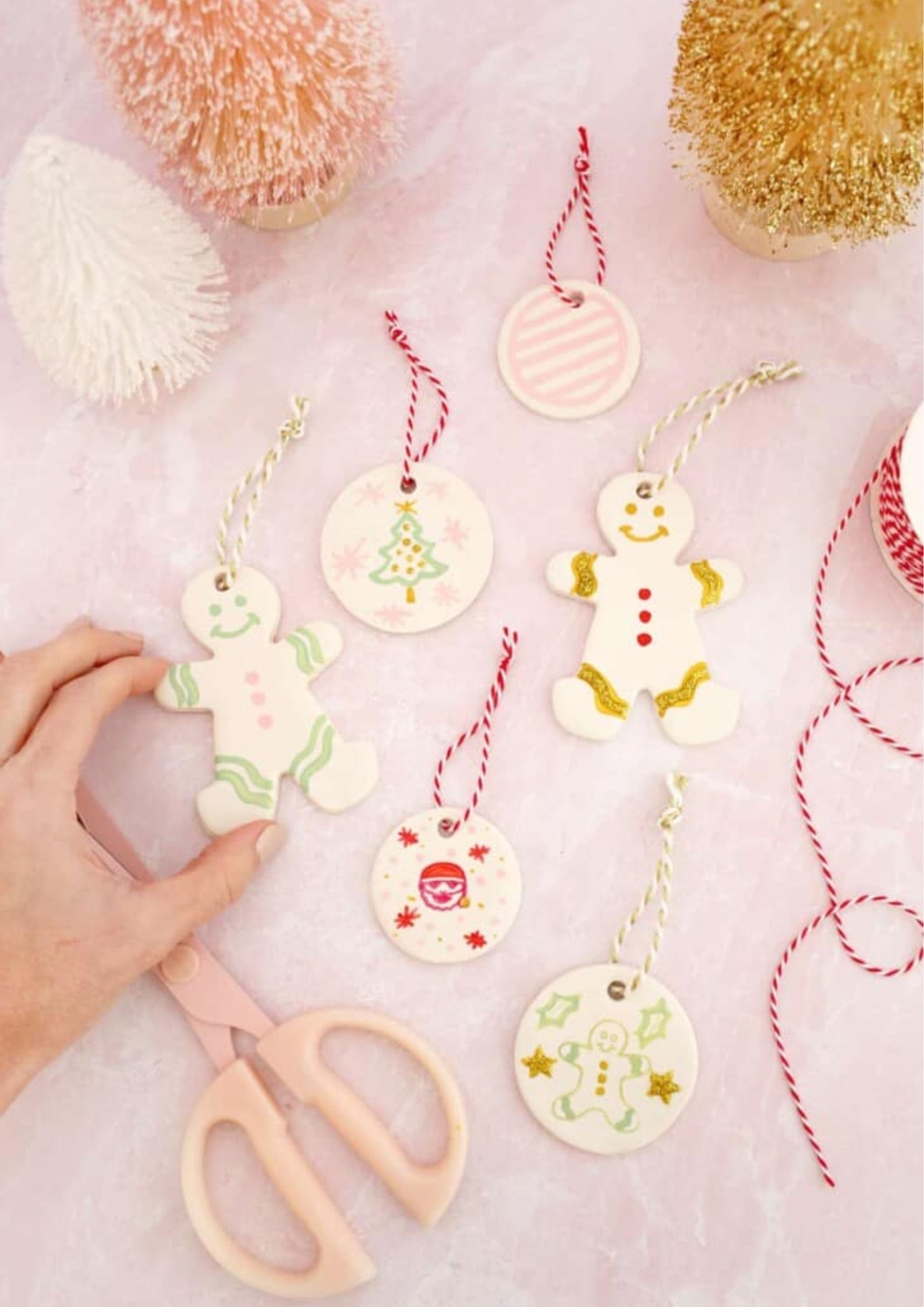 25+ Clay Christmas Ornament Ideas — Gathering Beauty