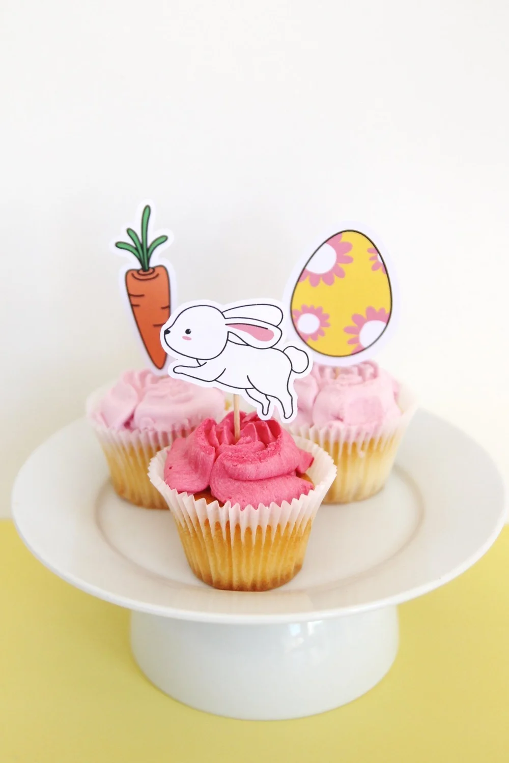 Free Printable Easter Cupcake Toppers — Gathering Beauty