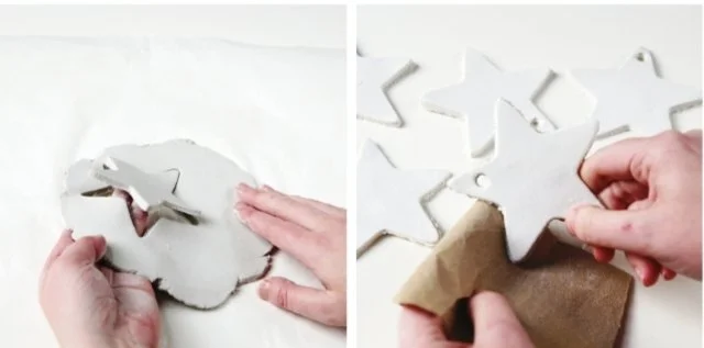 DIY Gold Air Cry Clay Stars — Gathering Beauty