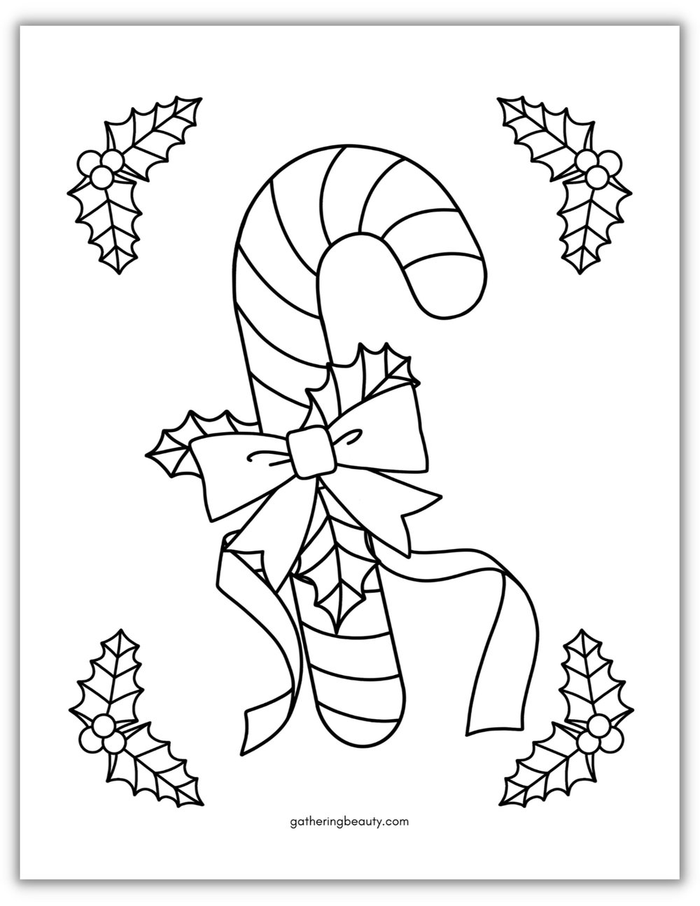 Christmas Coloring Activities For Kids - Free Printable — Gathering Beauty