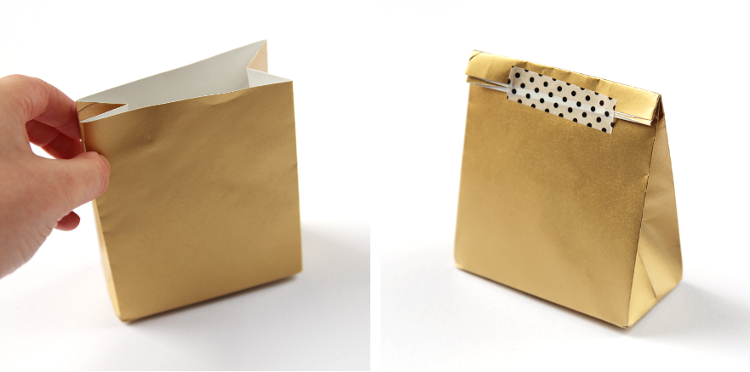 Quick And Easy Mini Gift Bags From An Envelope — Gathering Beauty