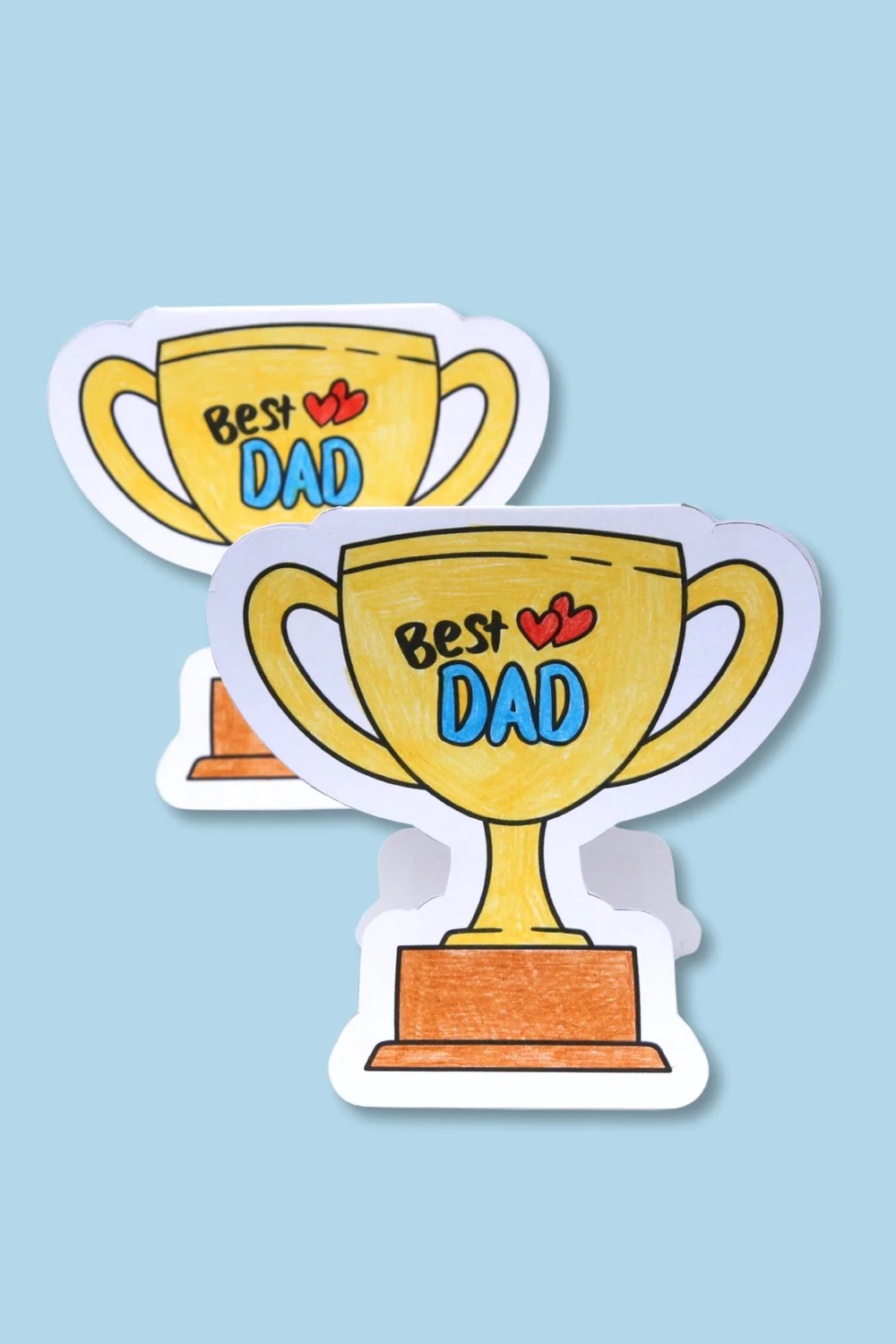 Printable Father's Day Trophy Card — Gathering Beauty