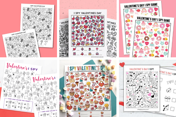 I Spy Valentines Printables — Gathering Beauty