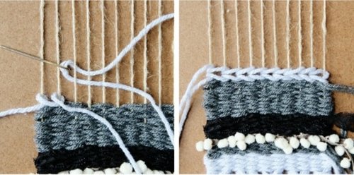 DIY CLIPBOARD LOOM MINI WEAVING. — Gathering Beauty