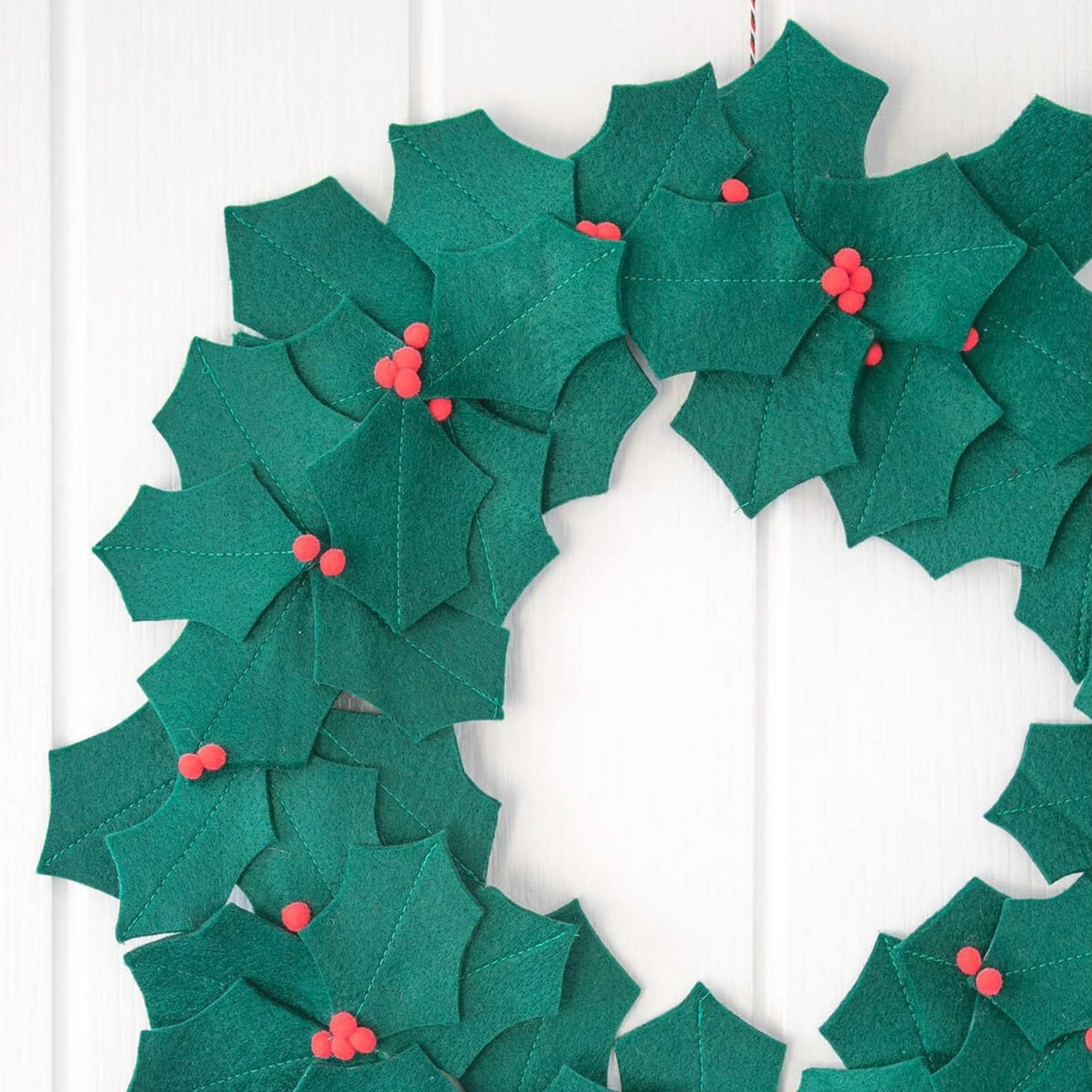 DIY Felt Wreath Ideas — Gathering Beauty