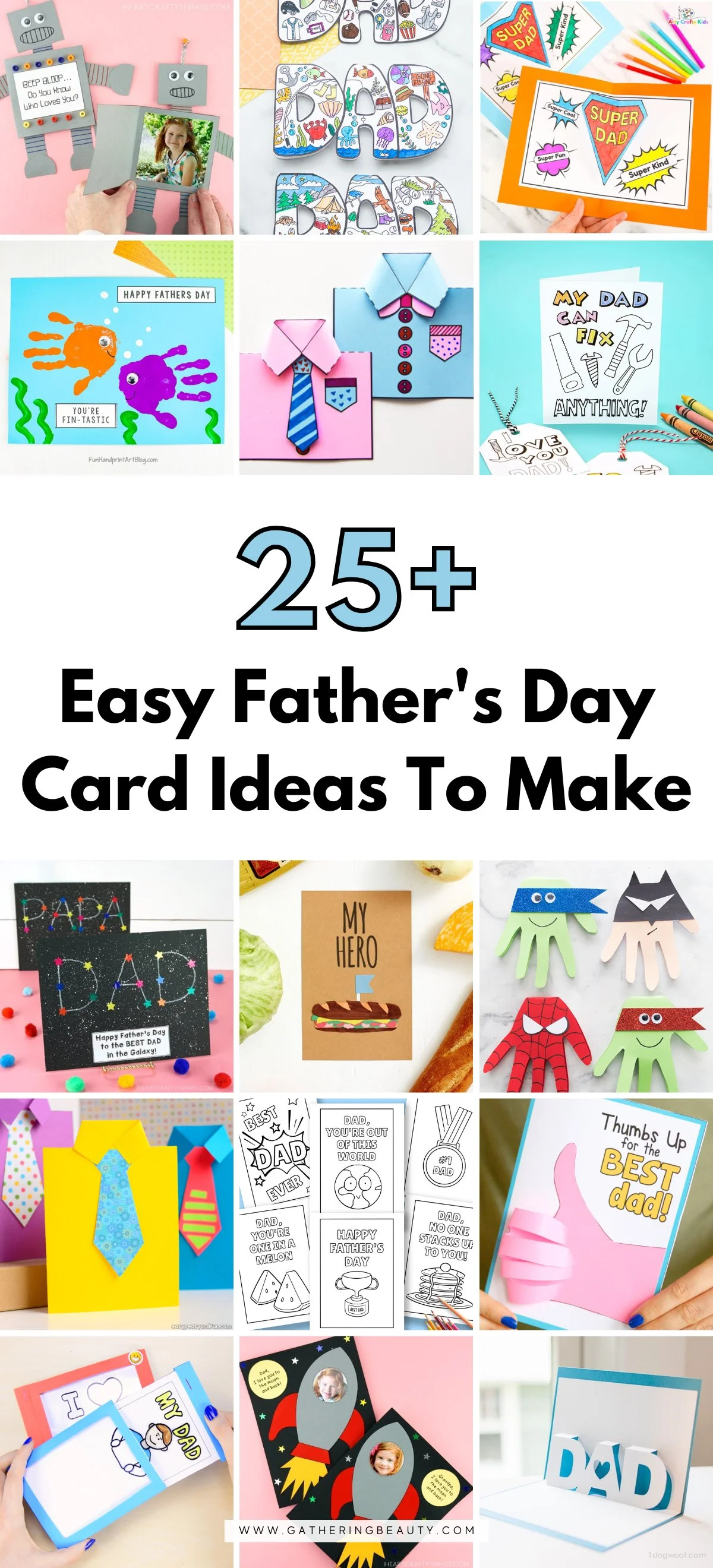 Father's Day Cards For Kids To Make
