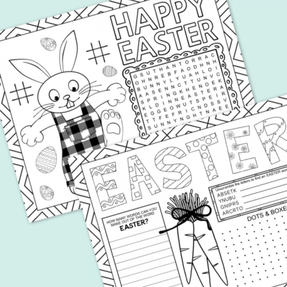 Free Easter Printable Activities — Gathering Beauty