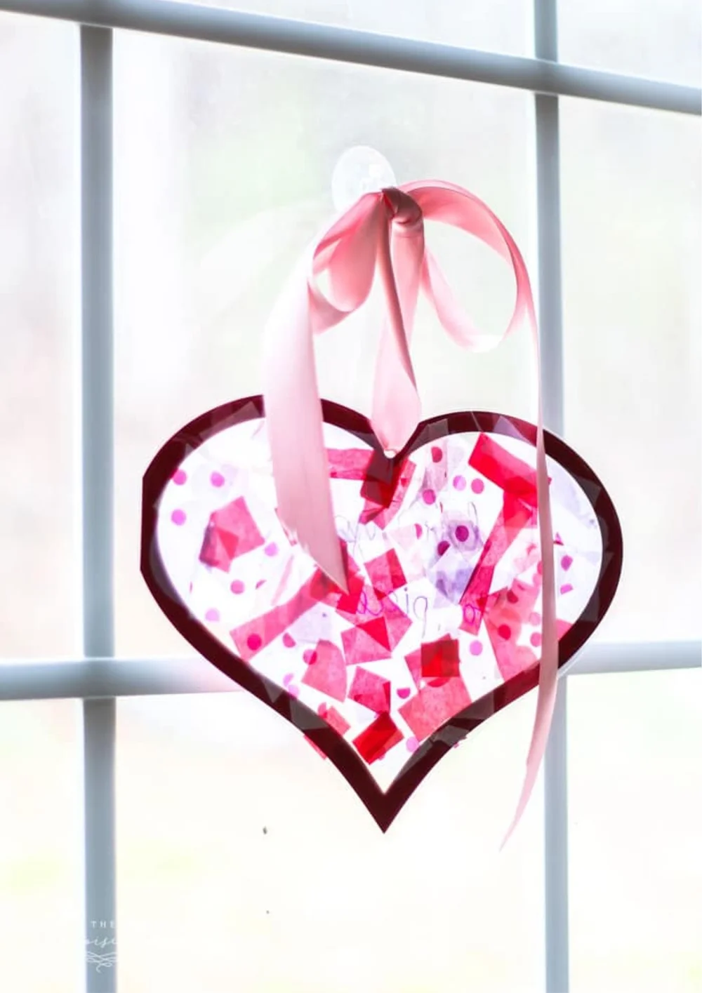 Tissue Paper Valentine's Crafts — Gathering Beauty