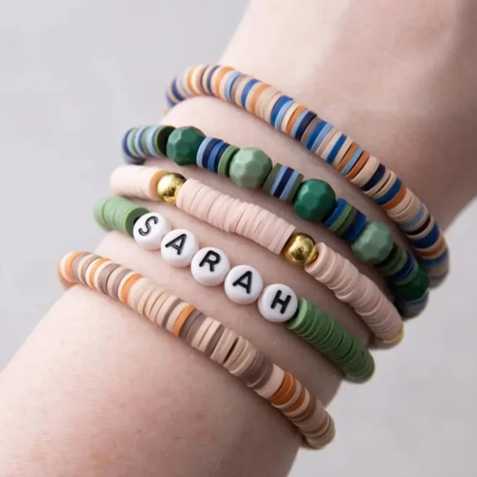 Clay Bead Bracelet Ideas — Gathering Beauty