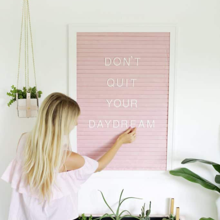 20+ DIY Felt Letter Boards — Gathering Beauty