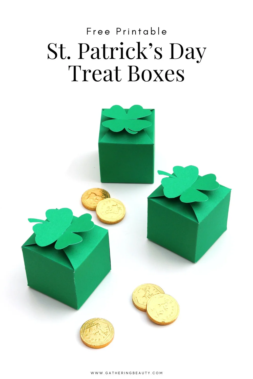 Free Printable St. Patrick's Day Treat Box — Gathering Beauty