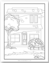 Free Printable House Colouring Pages — Gathering Beauty