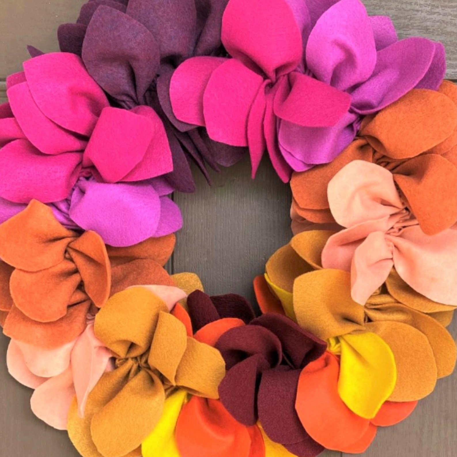 DIY Felt Wreath Ideas — Gathering Beauty