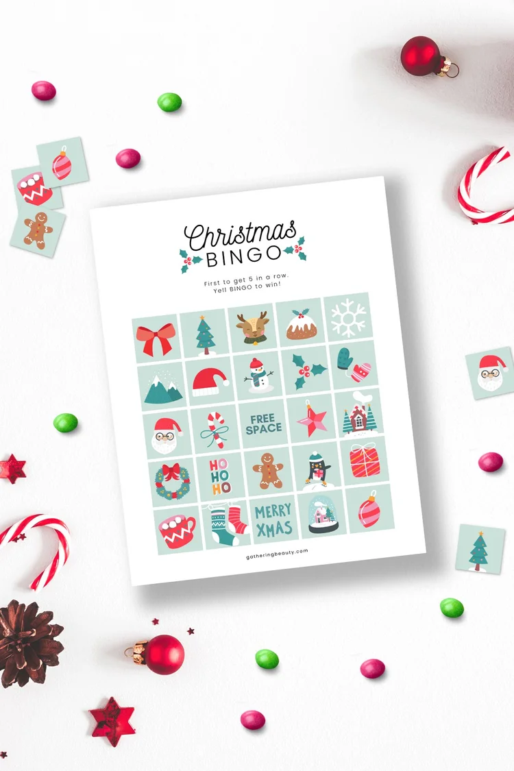 Christmas Bingo - Free Printable — Gathering Beauty