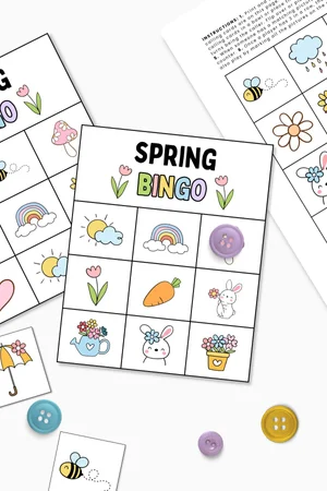 Free Printable Spring Bingo — Gathering Beauty