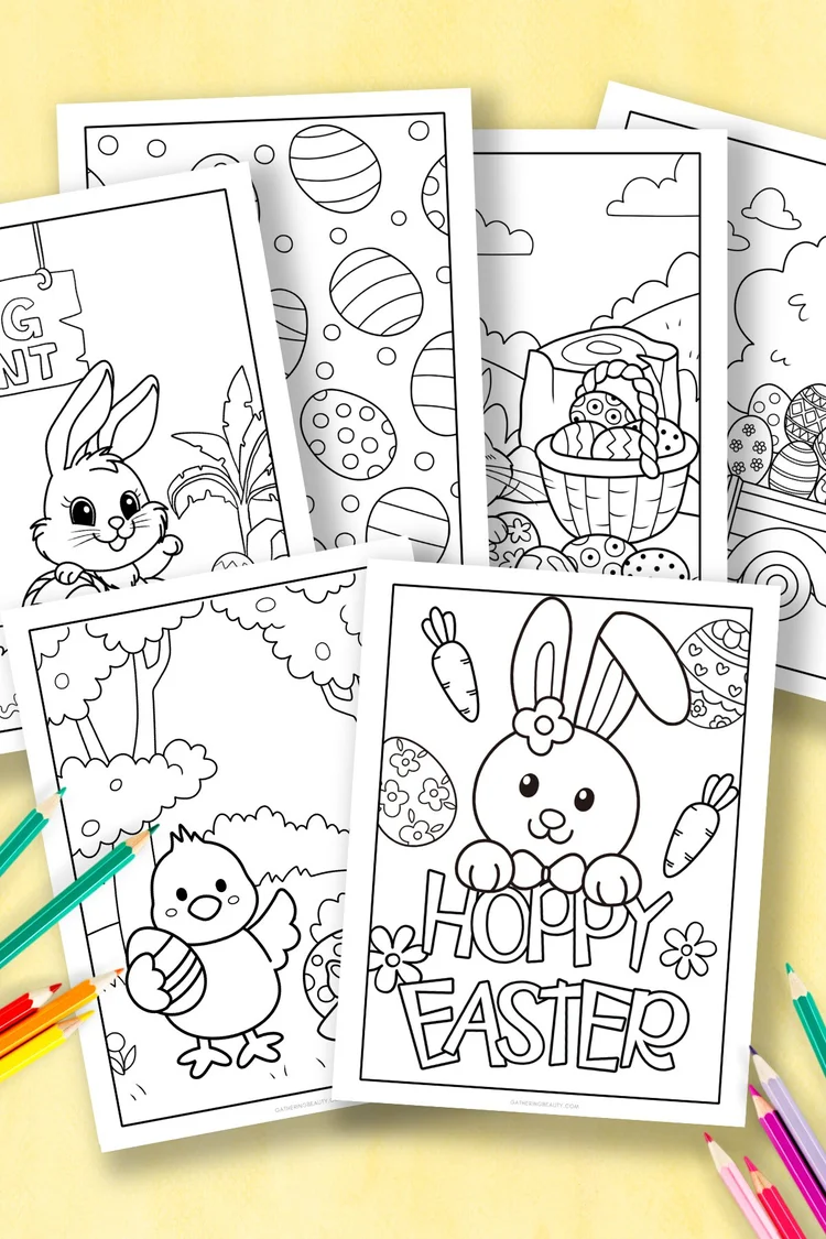 Free Printable Easter Colouring Pages — Gathering Beauty