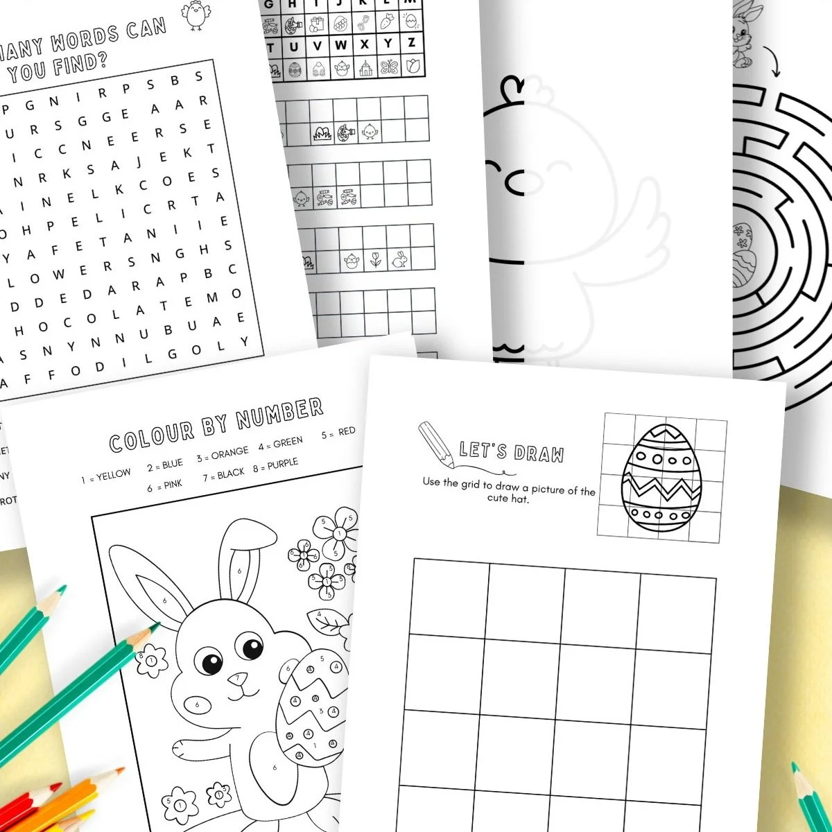 Free Easter Printable Activities — Gathering Beauty