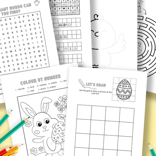 Free Easter Printable Activities — Gathering Beauty