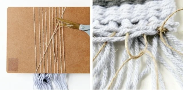 DIY CLIPBOARD LOOM MINI WEAVING. — Gathering Beauty