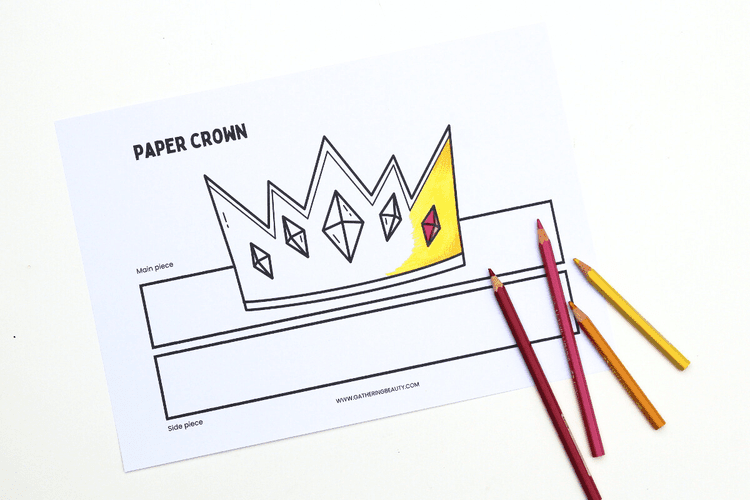 Free Printable Crown Templates — Gathering Beauty