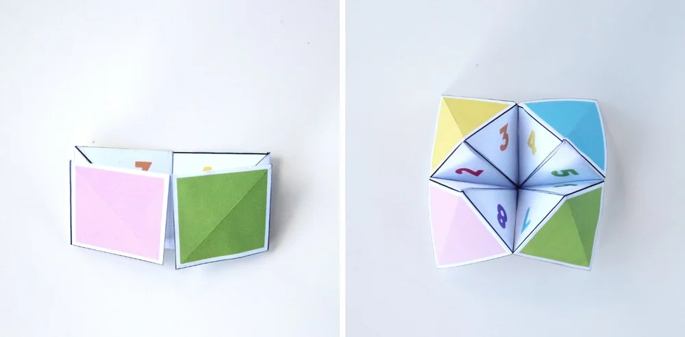 Origami Fortune Teller - Free Printable — Gathering Beauty