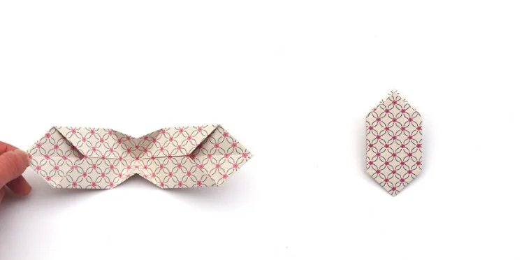 Easy Origami Bow Ties — Gathering Beauty