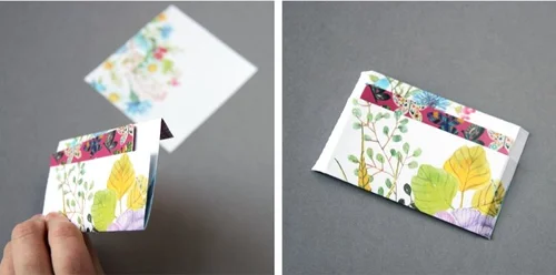 DIY PAPER WALLET. — Gathering Beauty