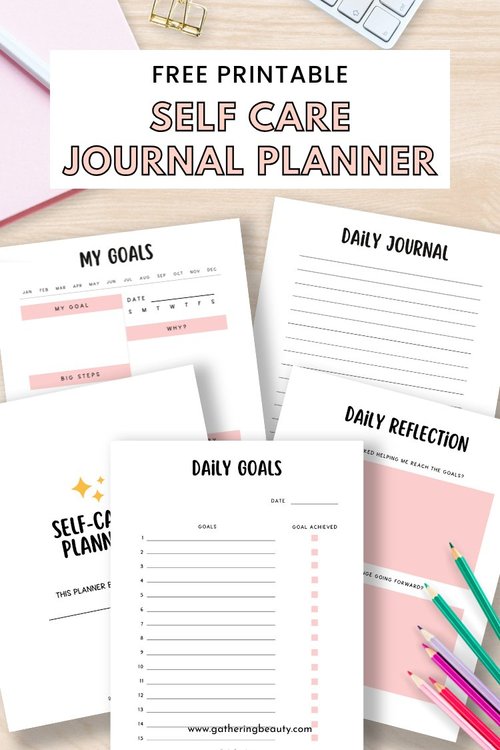 Free Printable Self Care Planner — Gathering Beauty