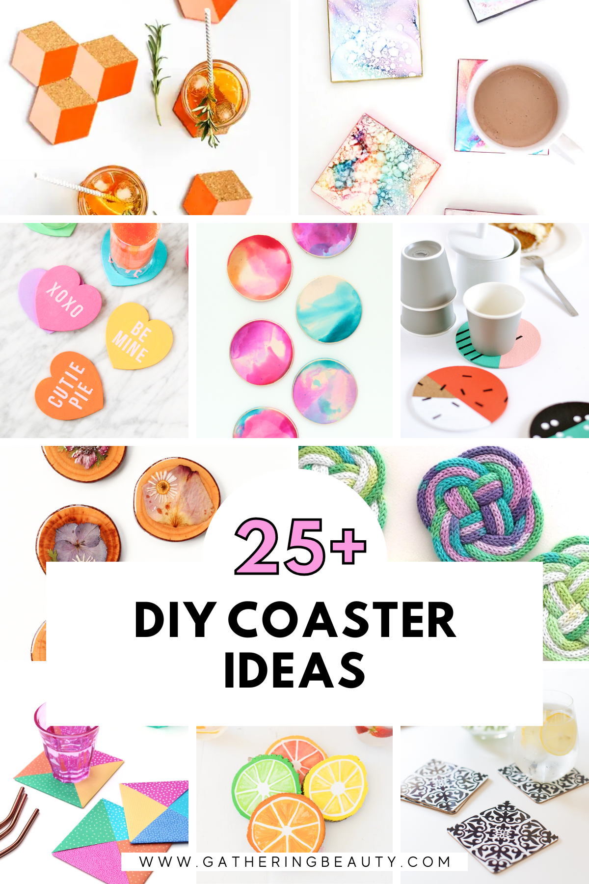 DIY Coaster Ideas To Make — Gathering Beauty