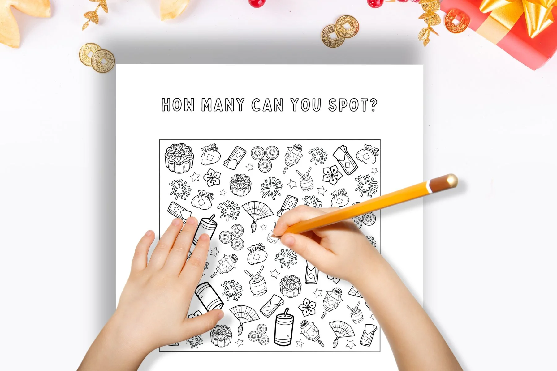 Printable Chinese New Year Activity Worksheets — Gathering Beauty