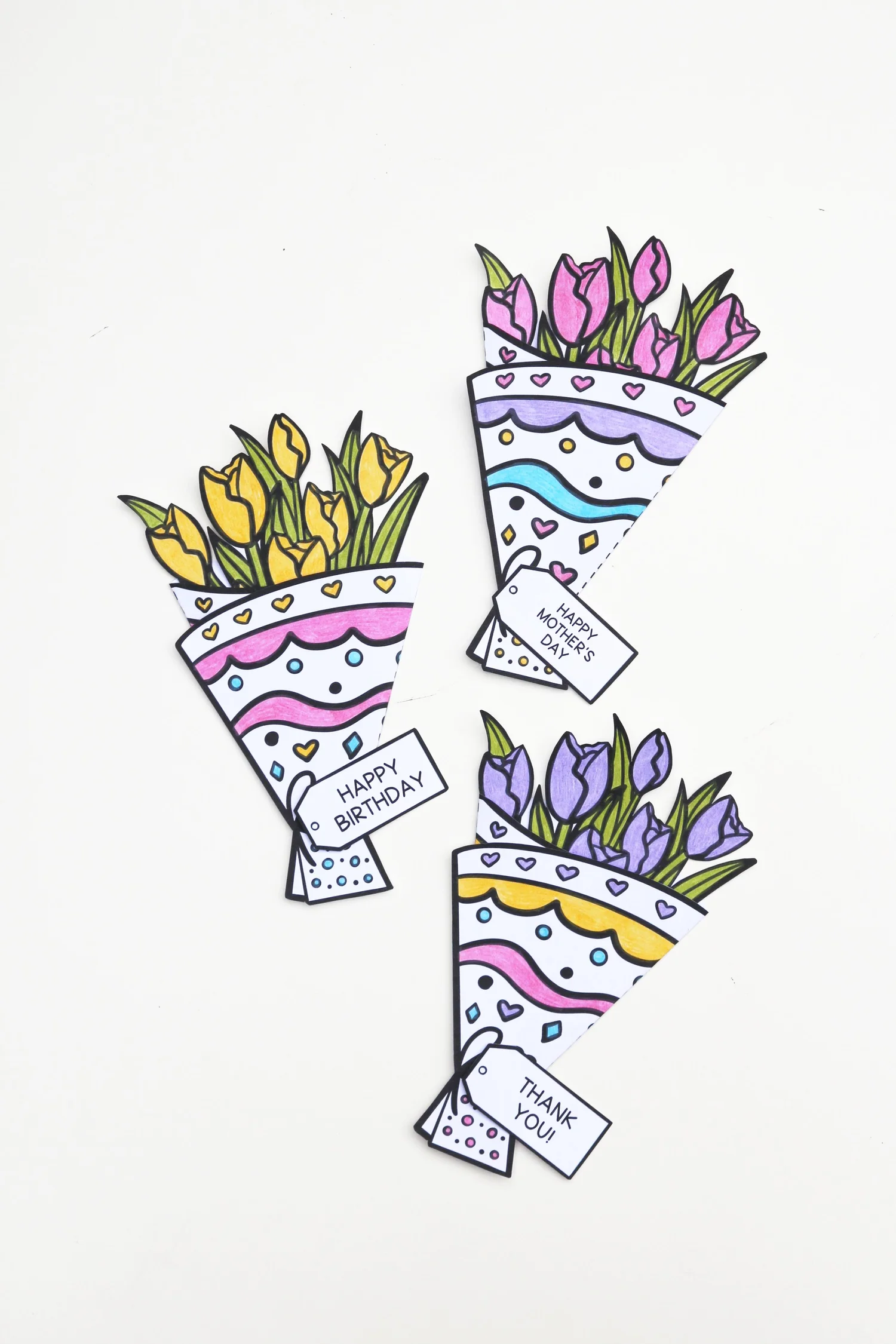 Free Printable Flower Bouquet — Gathering Beauty