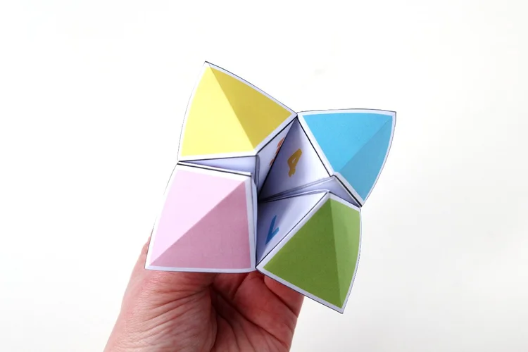 Origami Fortune Teller - Free Printable — Gathering Beauty