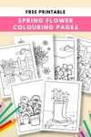 Free Printable Spring Flower Colouring Pages — Gathering Beauty